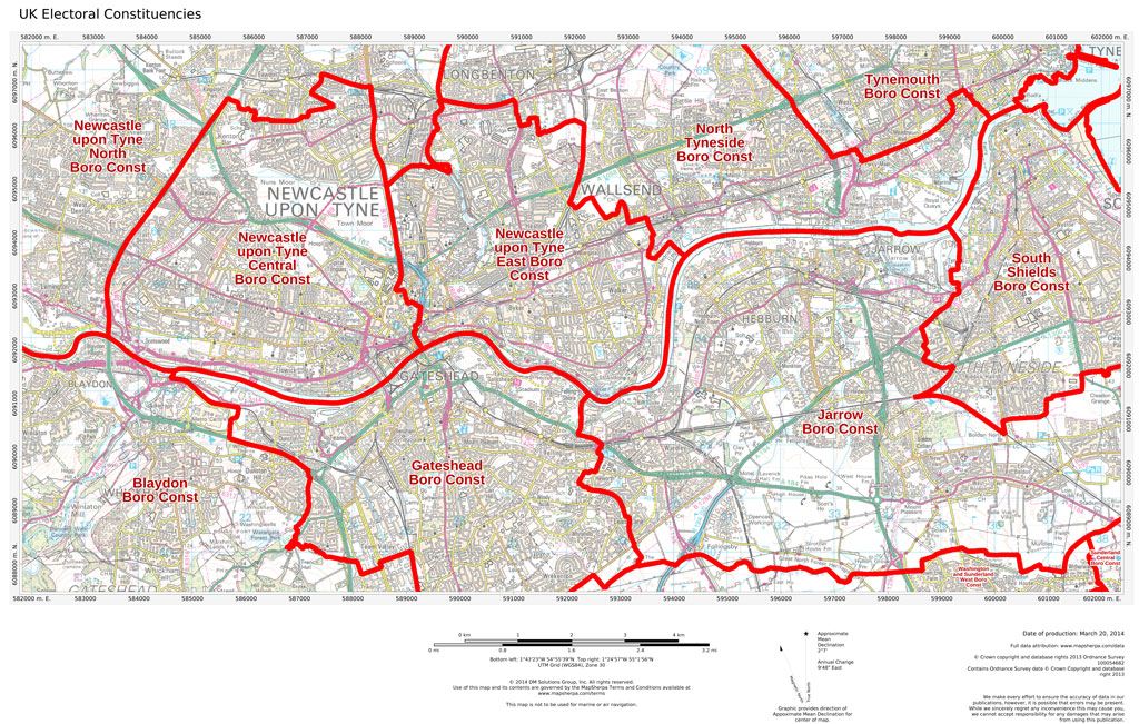 UK Electoral Constituencies : XYZ Maps